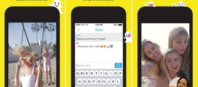 Atualização do Snapchat traz suporte ao iPhone 6 e 6 Plus - TudoCelular.com