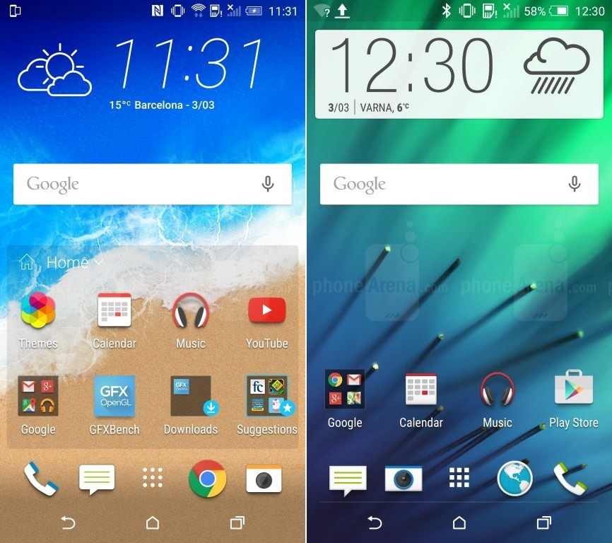 HTC Sense 7 vs Sense 6: Android Lollipop batalha na interface taiwanesa ...