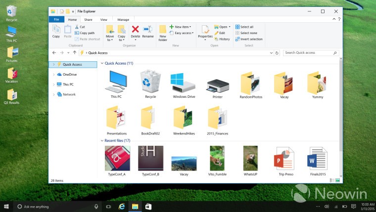 Novos ícones do Windows 10 são revelados em imagem após feedback de ...