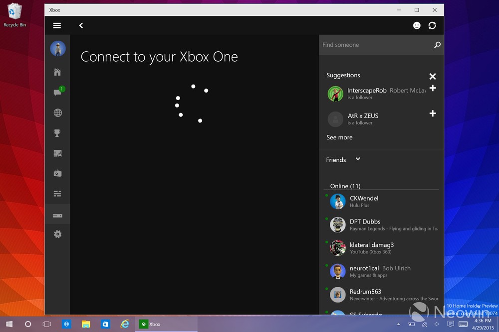 Windows 10 Insider Preview 10074 Brings Back Aero Glass