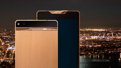 Android feito pela Gresso é protegido por titânio e custa incríveis US ...