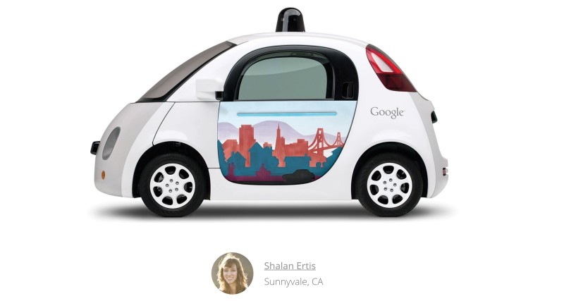 Carros autônomos da Google começam a circular com Doodles ...