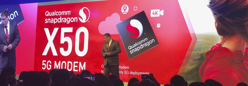 4G/5G Summit: Qualcomm lança Snapdragon X50, o primeiro modem 5G do ...