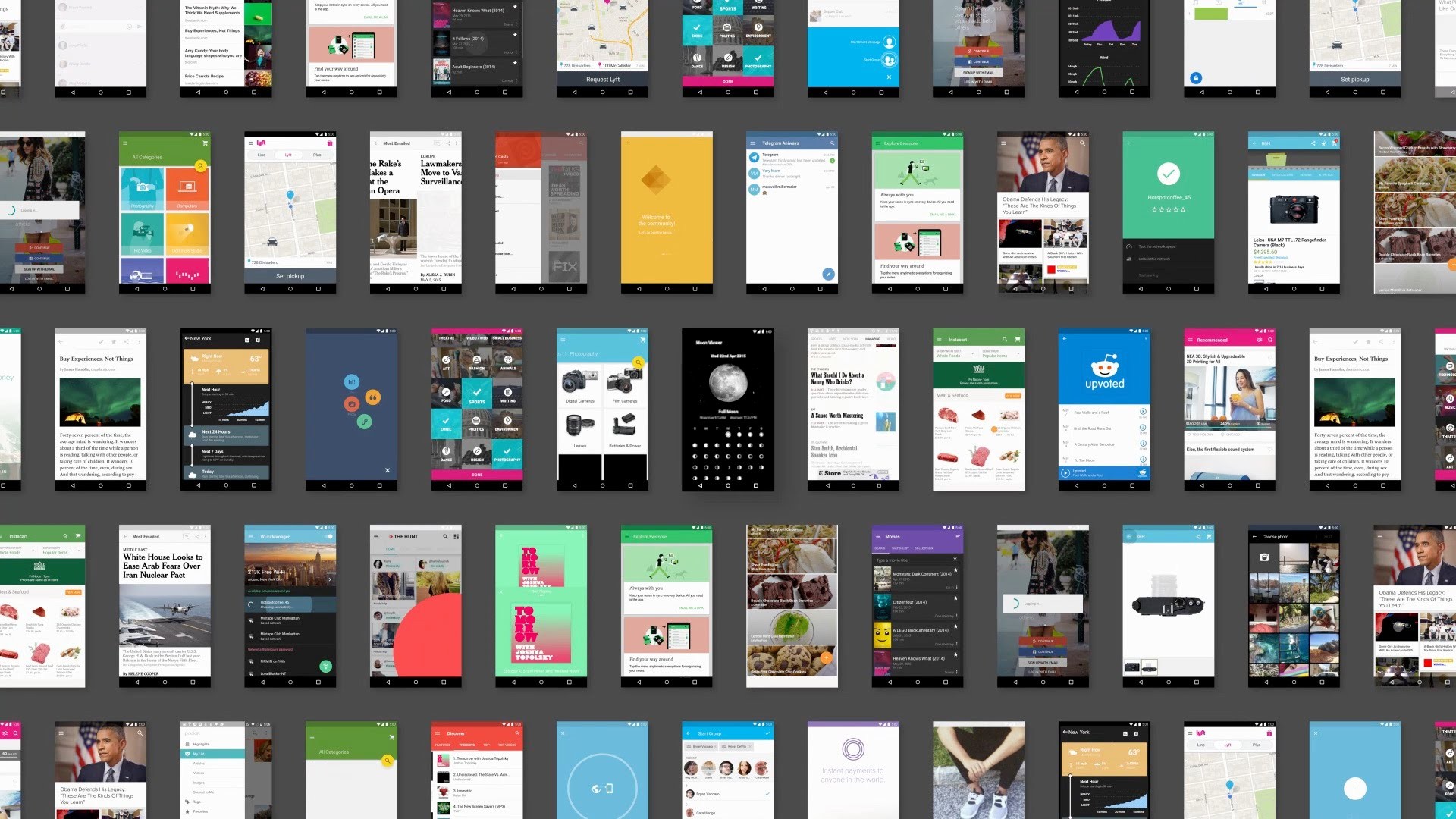 Material Design Award: Google elege os cinco apps mais bem desenhados ...