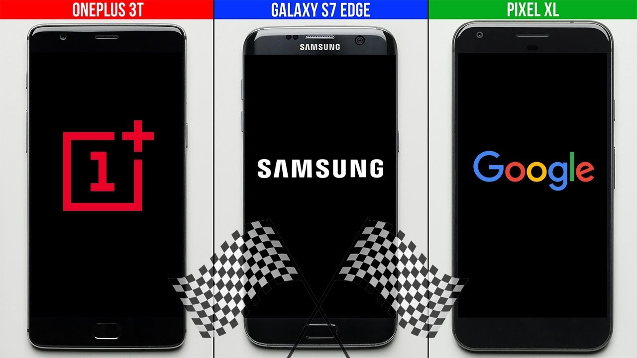 Oneplus 3t Enfrenta Galaxy S7 Edge E Pixel Xl Em Teste De Rapidez