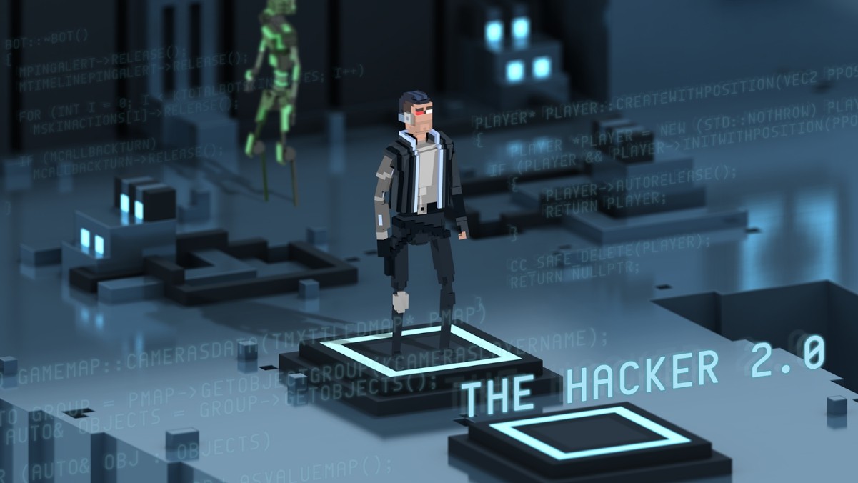Jogo "The Hacker 2.0" é um puzzle de estratégia com realidade virtual ...