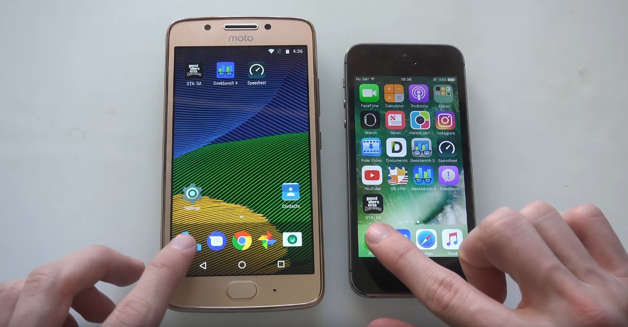 Batalha do custo x benefício: Moto G5 e iPhone 5S se enfrentam em ...