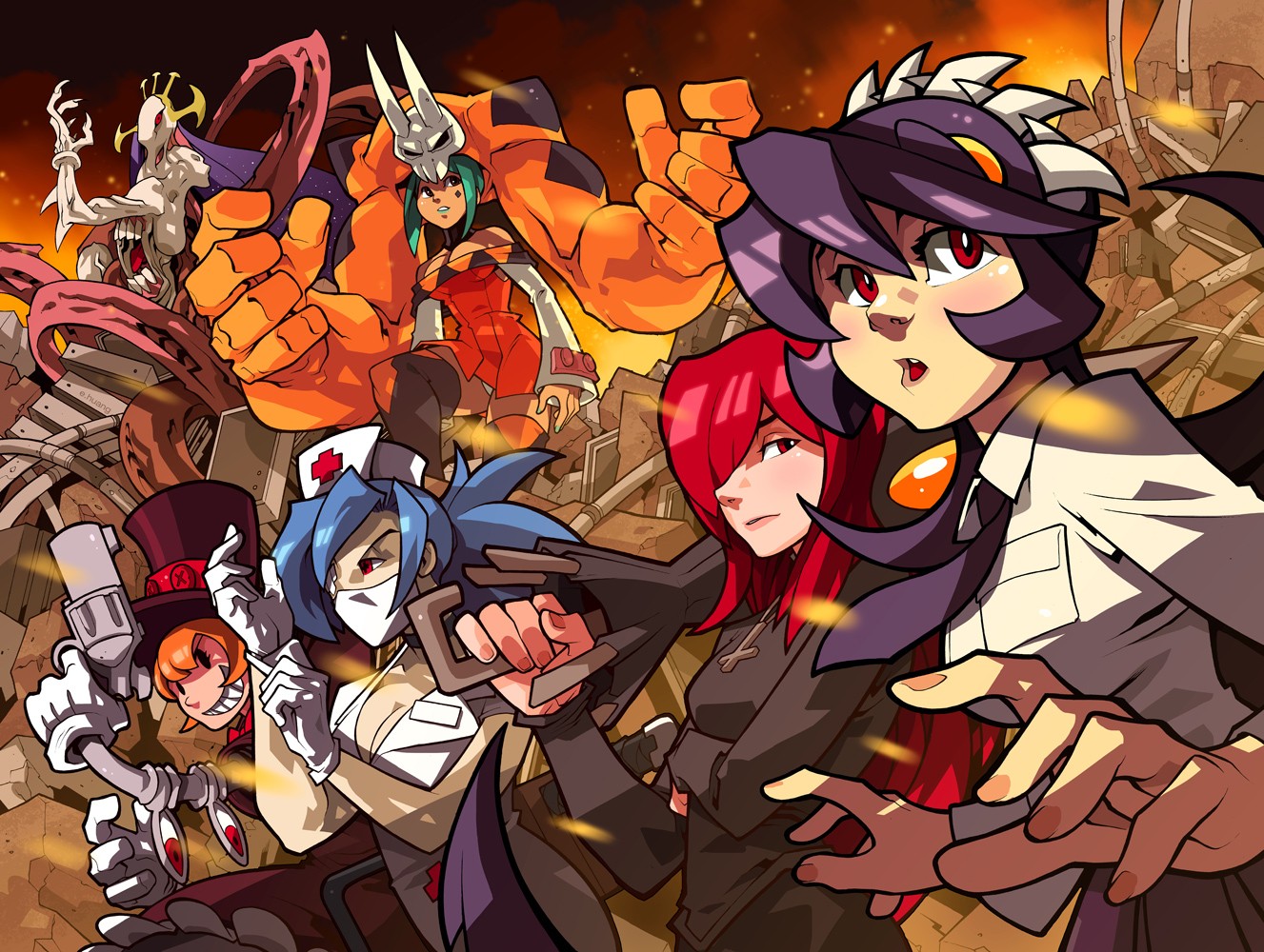 Sucesso no Windows, Skullgirls é lançado como um RPG para Android e iOS ...