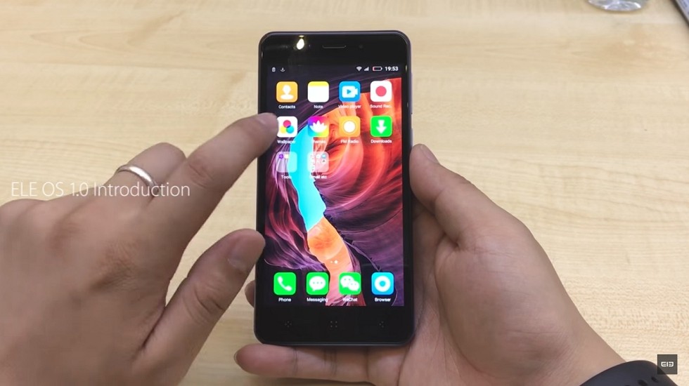 Elephone demonstra interface ELE OS 1.0 e semelhança com iOS ...
