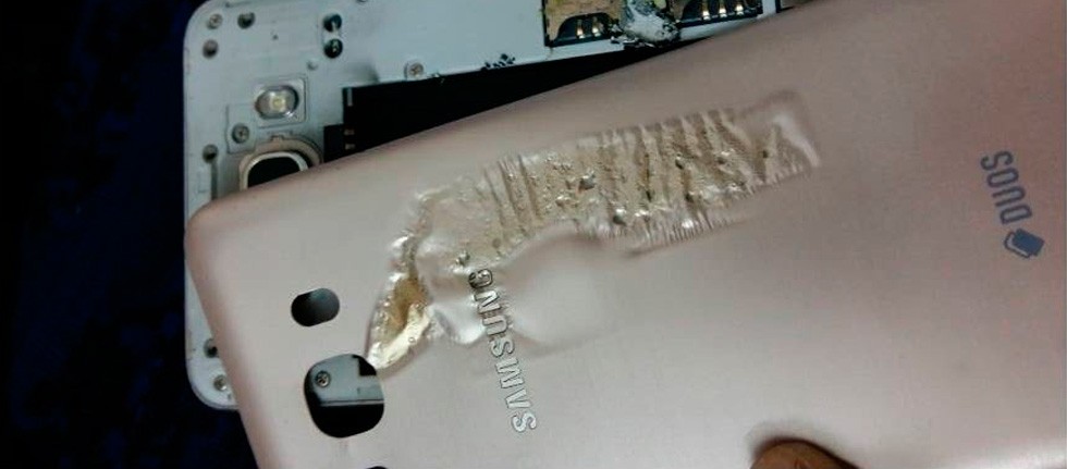 Tudo de novo?! Galaxy J7 de 2016 explode nas mãos de menino de 4 anos ...