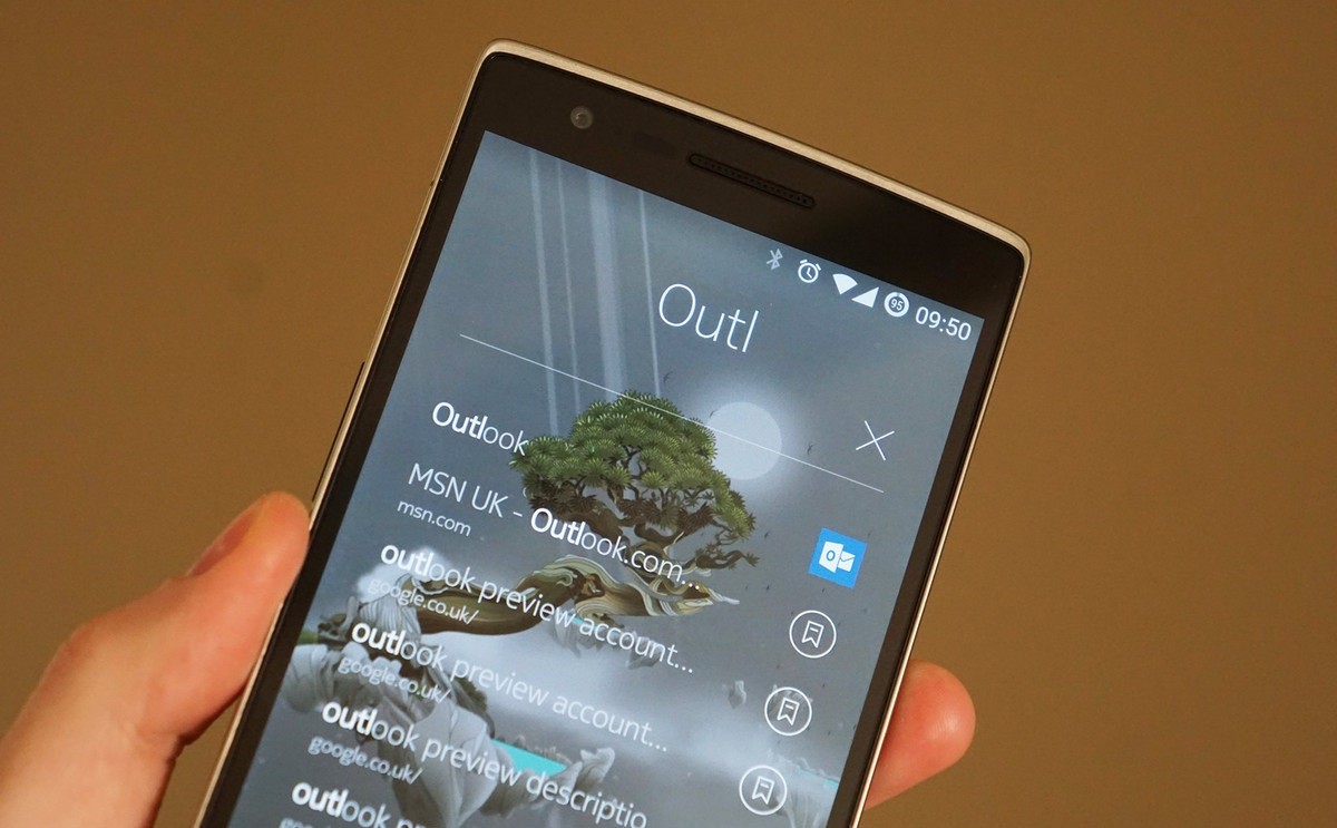 Outlook para Android ganha novo visual para busca, chat e navegação ...