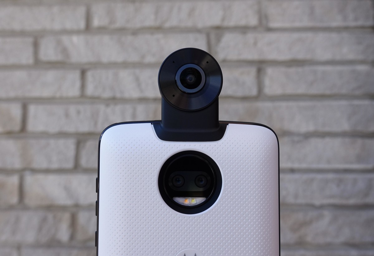 Qualidade do Moto Mod de câmera 4K 360° é colocada à prova com o Z2 ...
