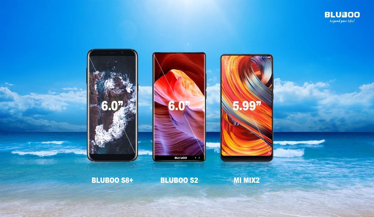 Bluboo anuncia os novos S8+ e S2 para competir com o Xiaomi Mi MIX 2 - TudoCelular.com