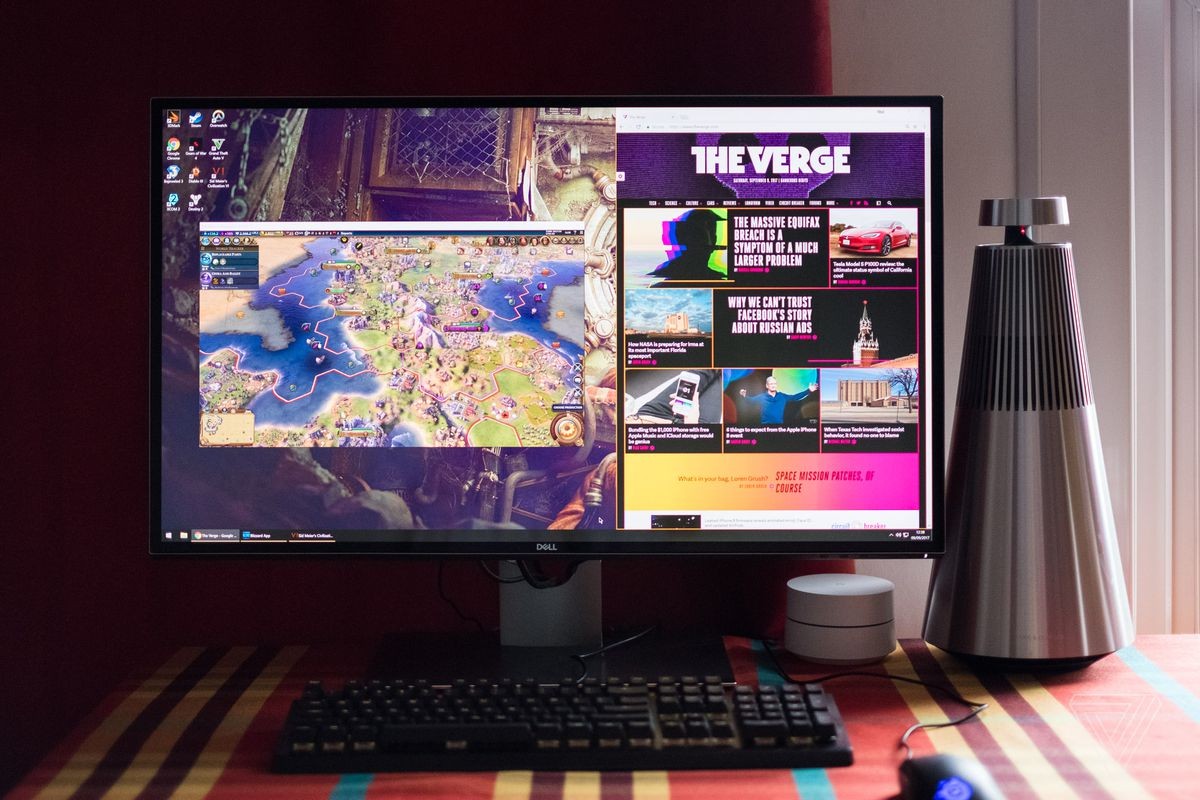 CES 2018: Dell lança dois novos monitores com display infinito e ...