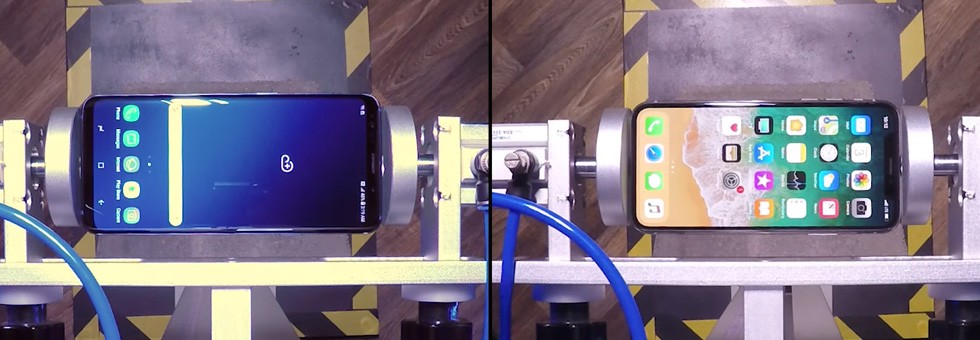 Galaxy S9 Plus e iPhone X se reencontram em novo teste de queda ...