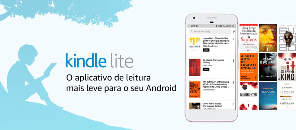 Amazon anuncia app Kindle Lite no Brasil para Android com pouco espaço ...