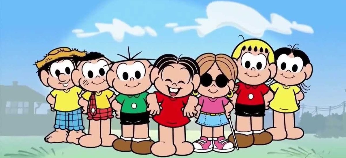 Turma Da Monica Completa Chinelo Dedo Infantil Meninas Ipanema Turma