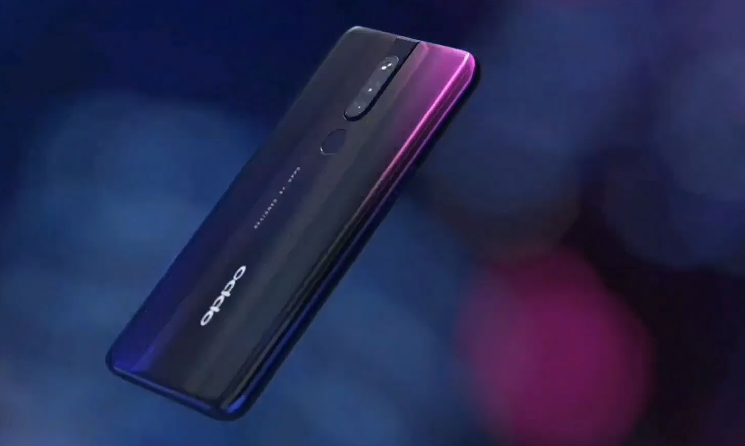 Oppo F11 Pro tem design revelado em teaser confirmando cores e câmera ...