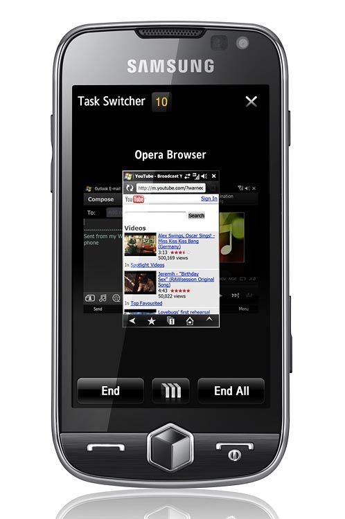 Samsung Omnia 2 i8000 Foto - TudoCelular.com