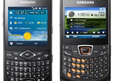 Samsung apresenta B7350 OMNIA Pro 4 e B6520 OMNIA Pro 5 - TudoCelular.com