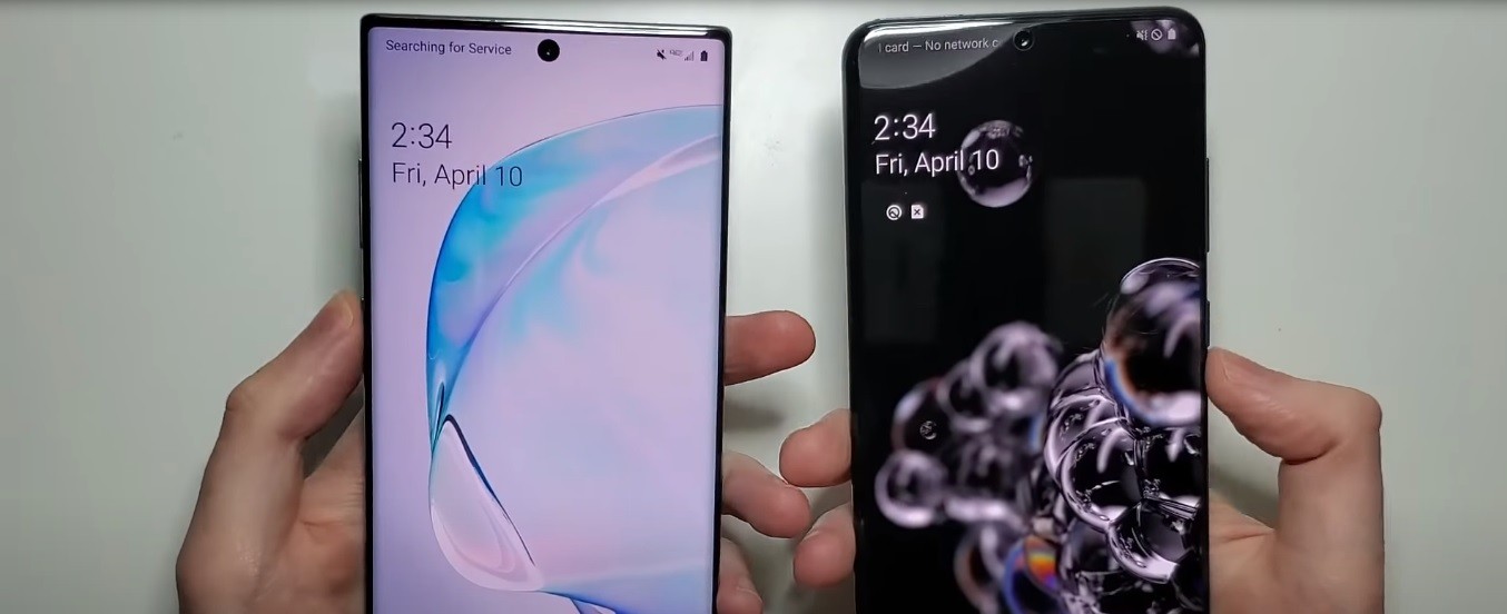 Qual venceu? Galaxy Note 10 Plus enfrenta S20 Ultra 5G em velocidade ...