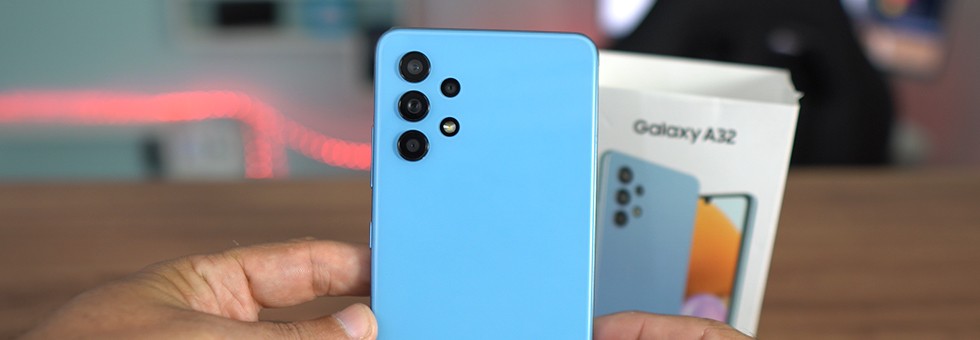 Galaxy A32: celular com tela de 90 Hz, design renovado e muita bateria ...