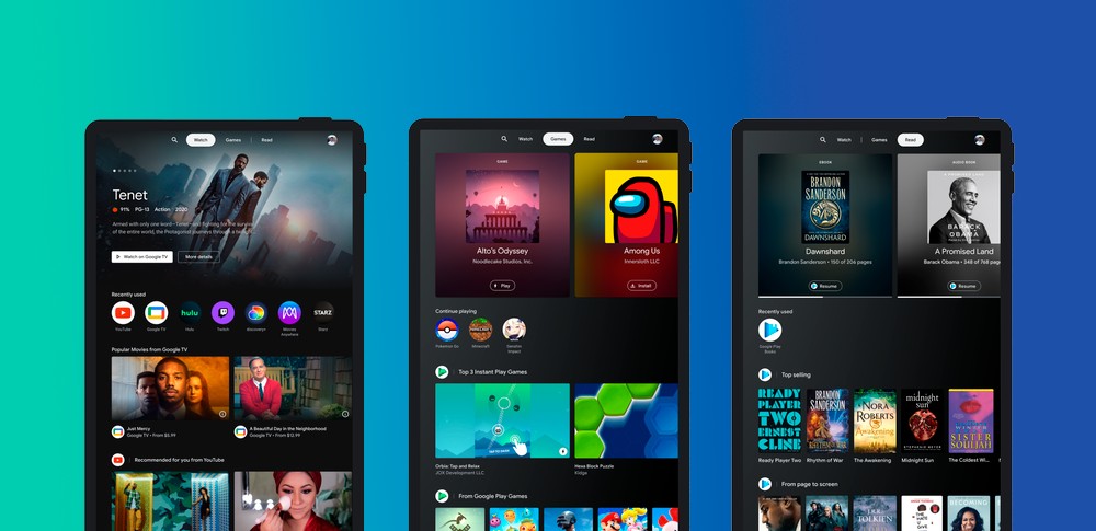 Entertainment Space para tablets: Google cria plataforma dedicada a ...