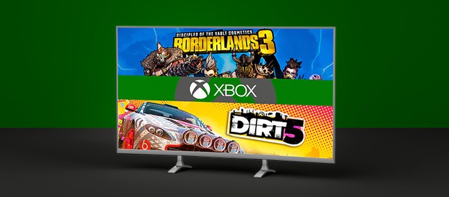 Xbox Gold e Game Pass Ultimate oferecem Borderlands 3, Dirt 5 e mais ...
