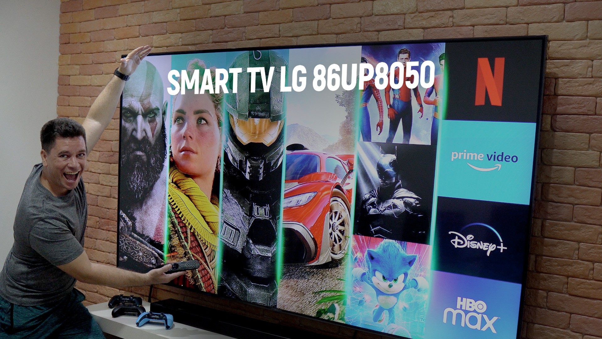 Smart TV LG 86UP8050: quando tamanho importa mais que imagem | Análise / Review - TudoCelular.com