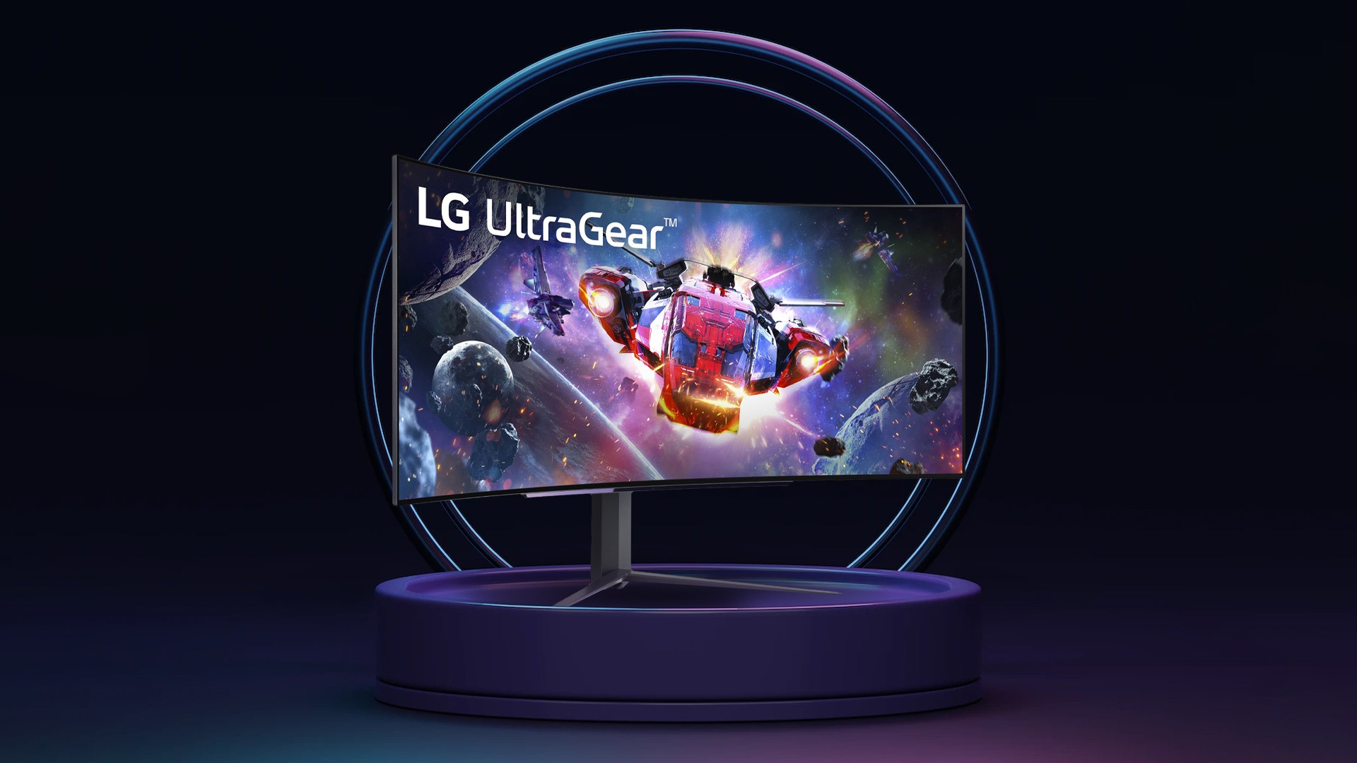 LG anuncia monitor gamer com tela curva OLED de 45", taxa de ...