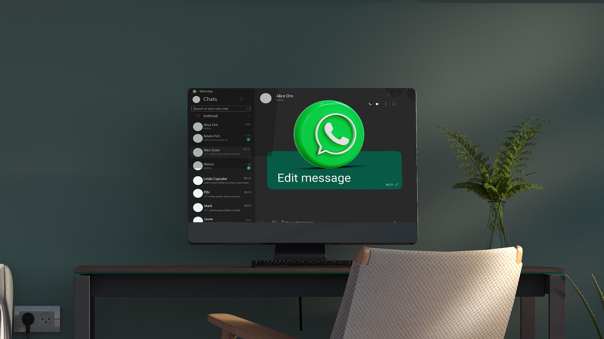 WhatsApp Beta para PC começa a testar função para editar mensagens ...