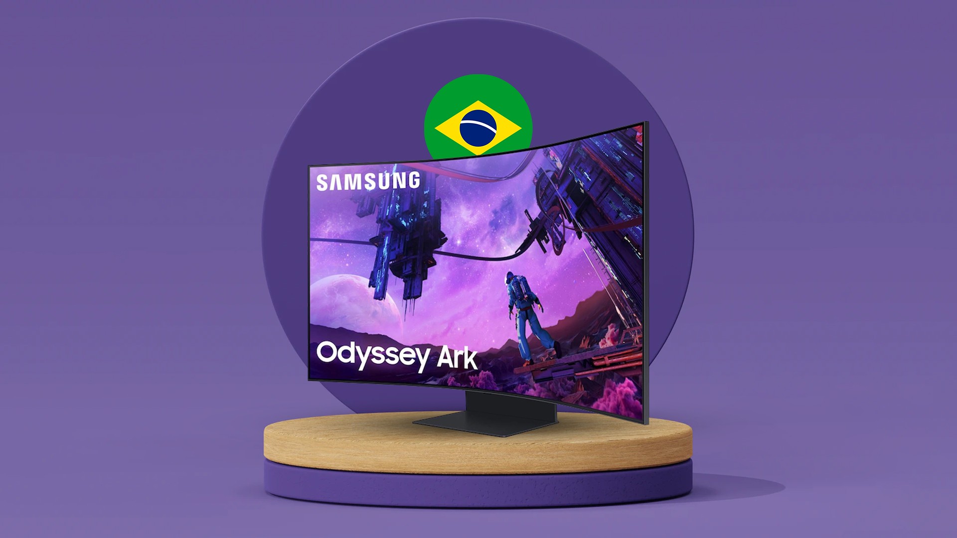 Samsung lança monitor gamer Odyssey Ark no Brasil com tela curva de 55 ...