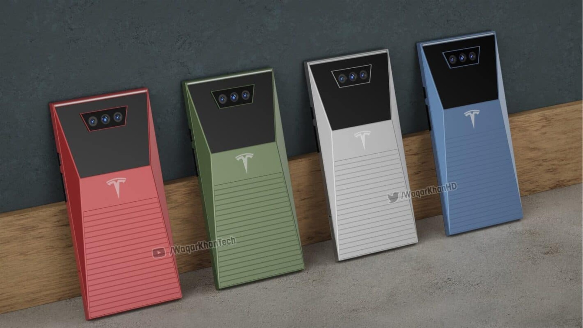 Conceito mostra celular robusto da Tesla com design inspirado no ...