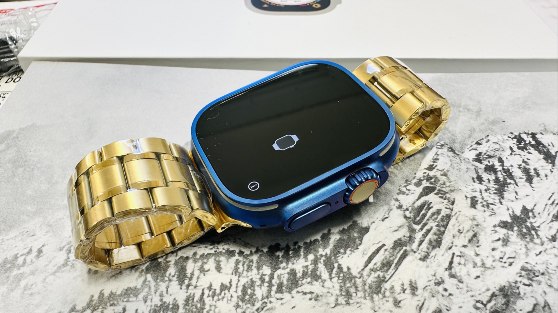 Luxury watch: Apple Watch Ultra gets customization with blue bezel and ...