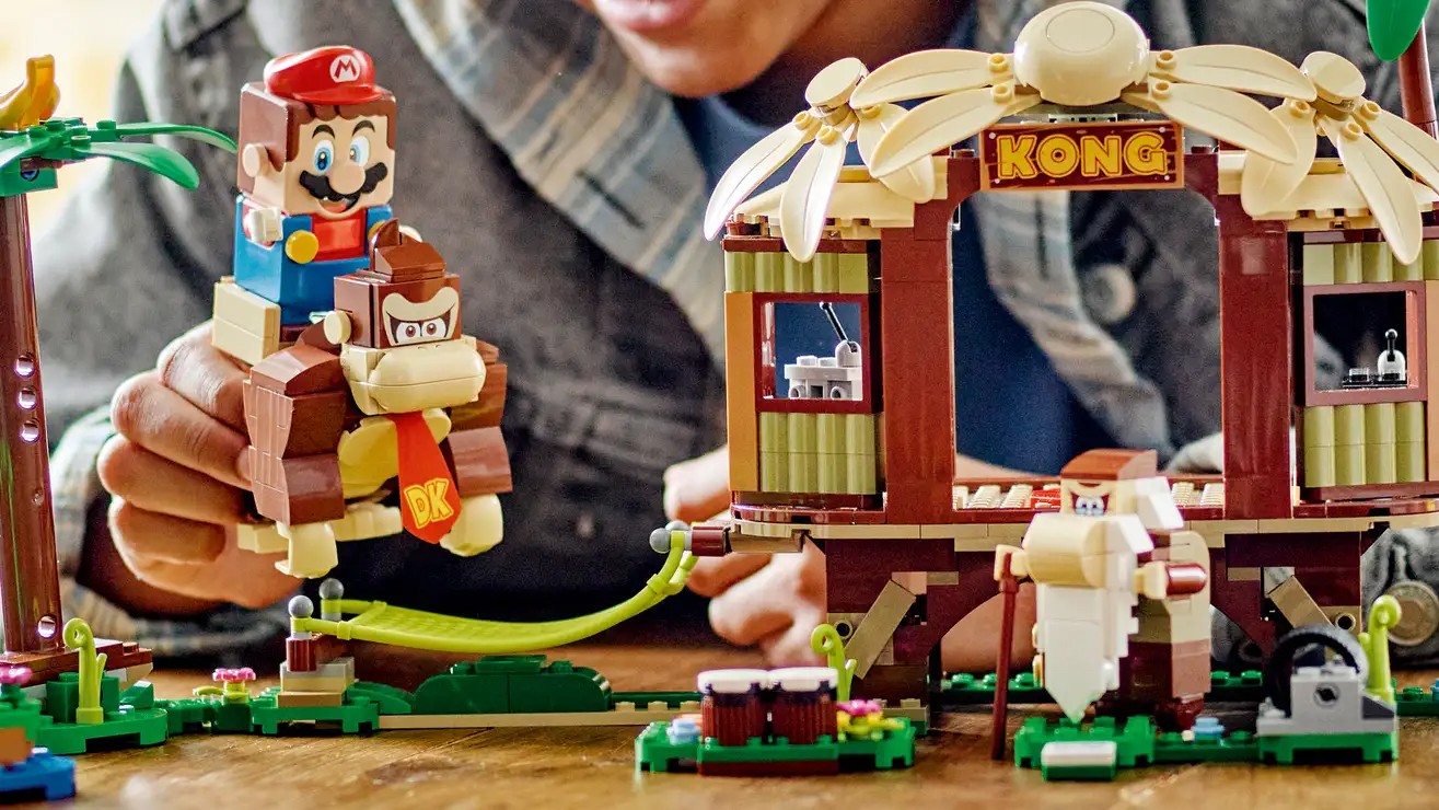 Donkey Kong e demais membros da família Kong ganham conjunto LEGO ...
