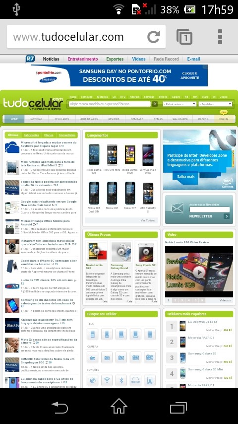 Sony Xperia L Foto - TudoCelular.com