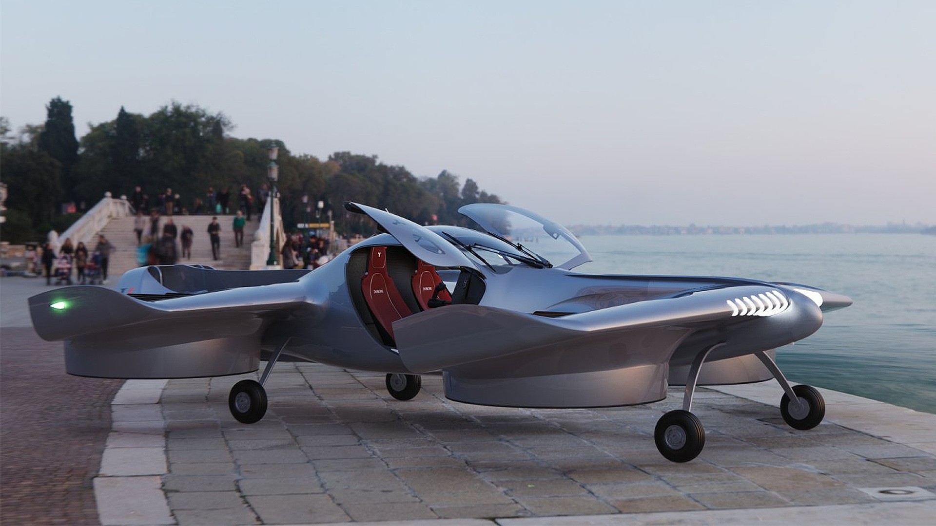 100% electric flying car makes maiden flight; check out the video ...
