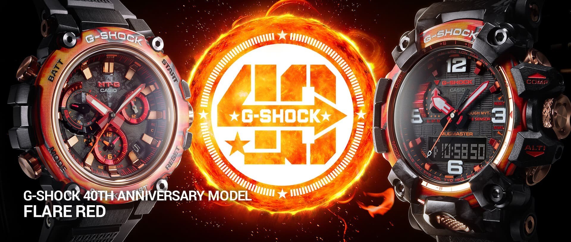 Linha G-Shock da Casio lança novos relógios para comemorar os 40 anos ...