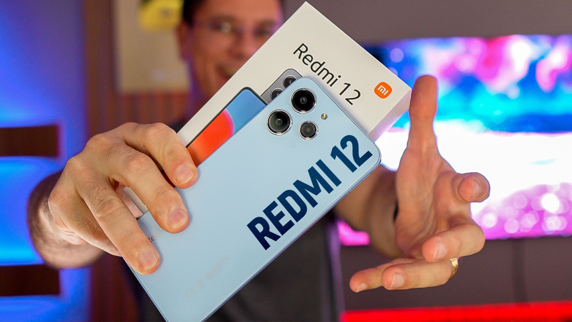 Redmi 12 aposta na tela grande e design caprichado com traseira em ...