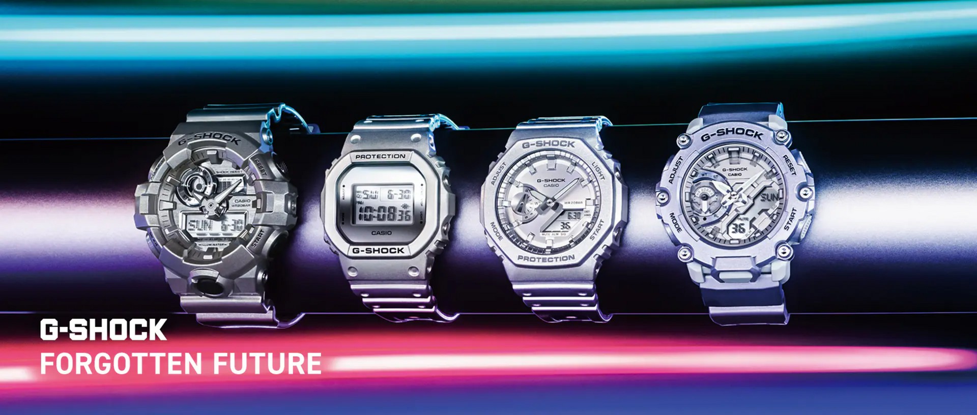 G-Shock lança linha retrofuturista com modelos em tonalidades metálicas ...