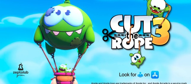 Apple Arcade: Cut the Rope 3 chega de forma exclusiva ao catálogo ...