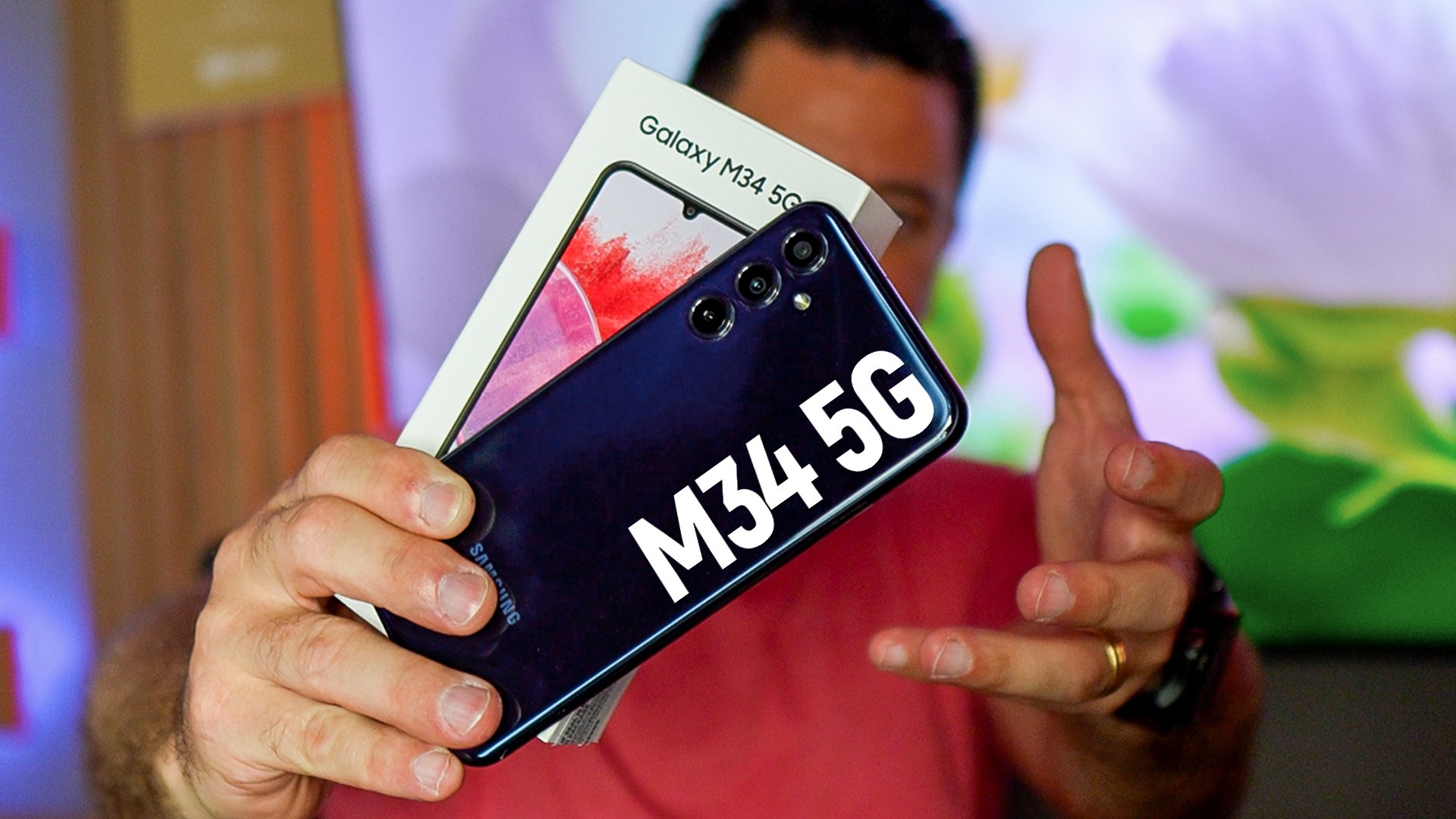 Galaxy M34: good 5G cell phone with average performance, battery and ...