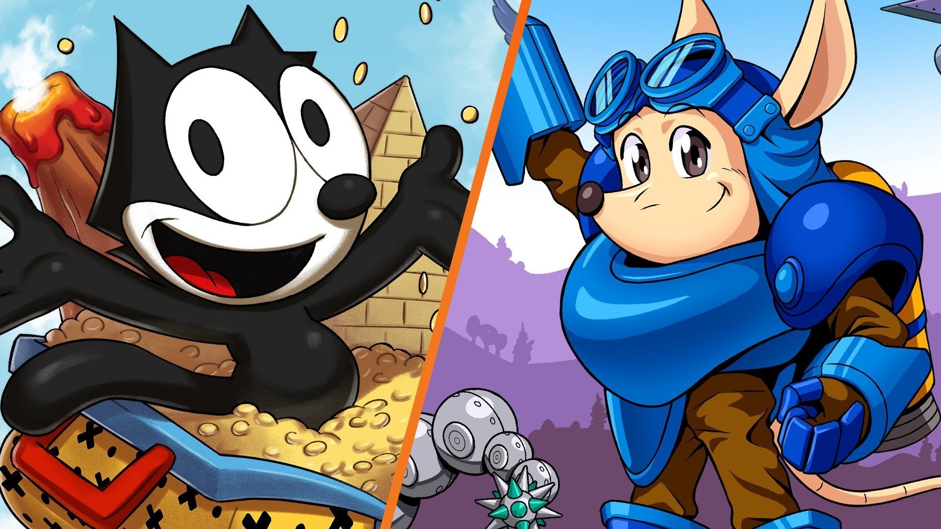 Konami announces re-release of Rocket Knight and Felix the Cat for ...