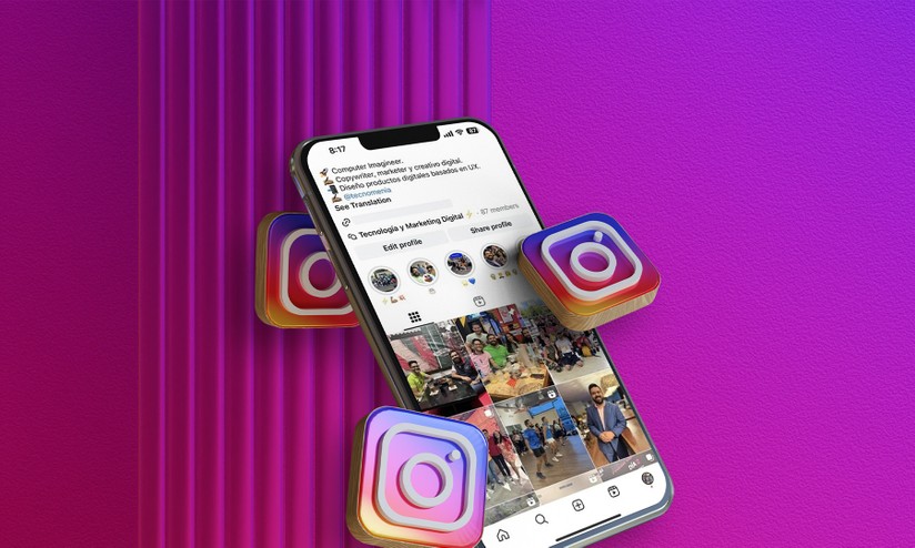 Modelo De Layout Profissional Do Instagram