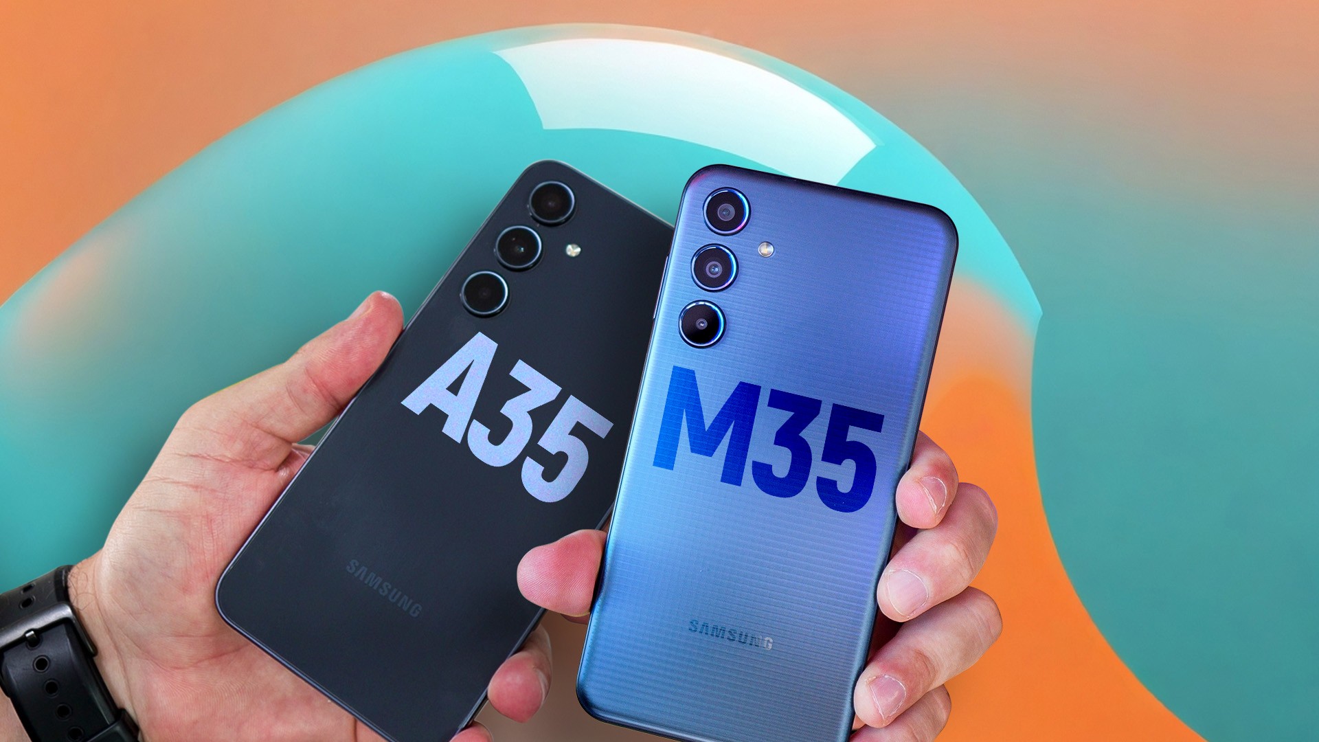 Samsung Galaxy A35 vs M35: bateria é a única diferença? | Comparativo ...