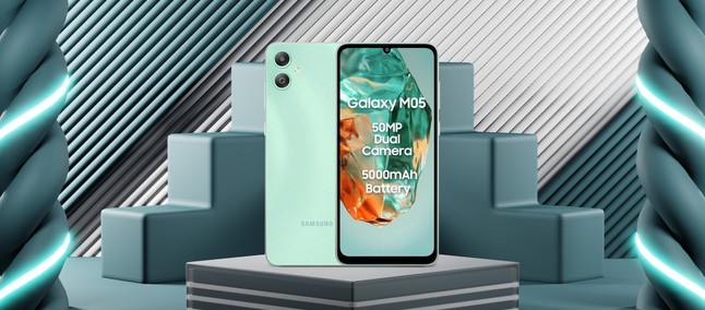 Samsung Galaxy M05 é anunciado com chipset da MediaTek e câmera de 50 ...