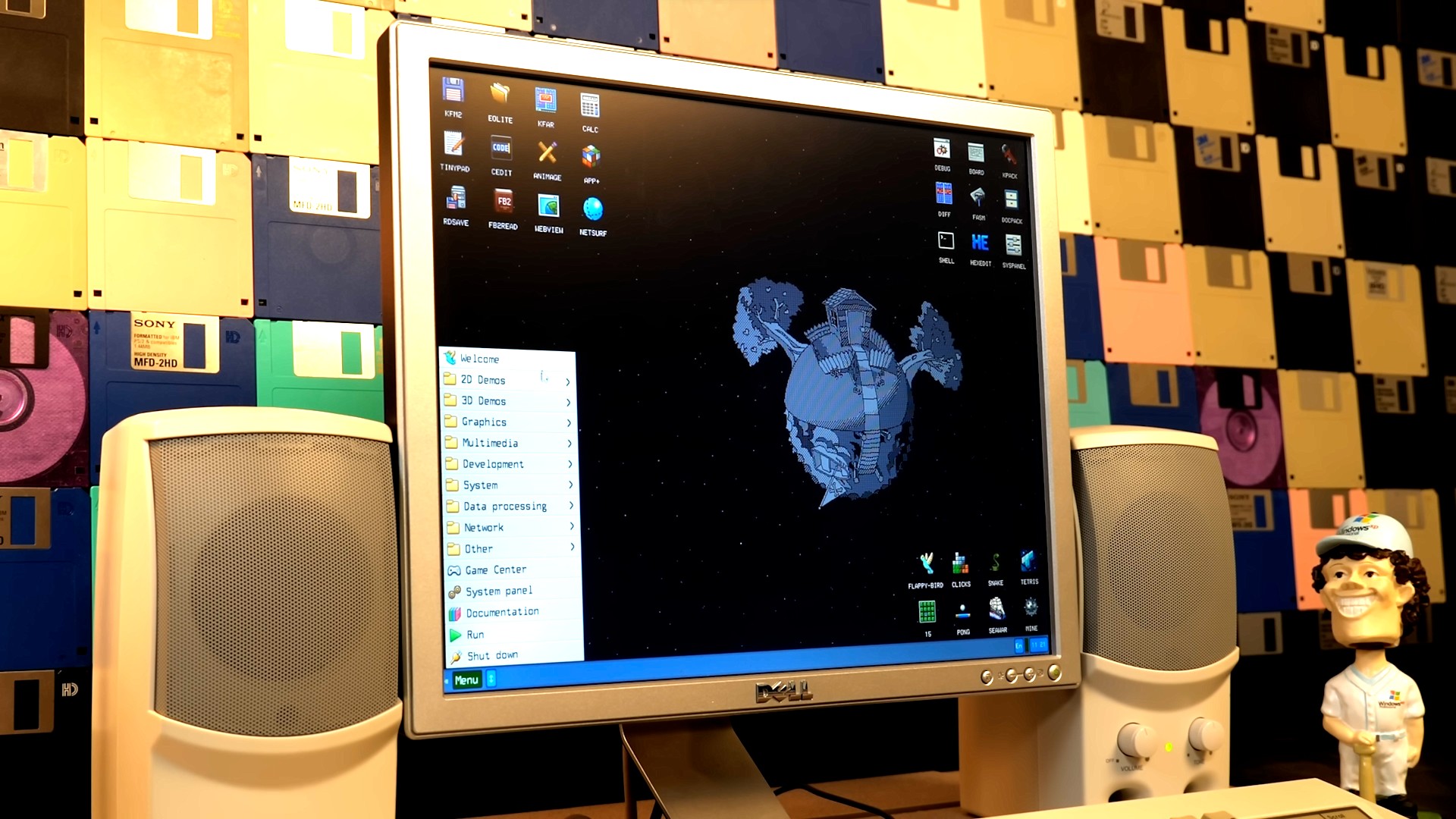 KolibriOS: conheça o sistema operacional cabe em disquete ou CD com ...