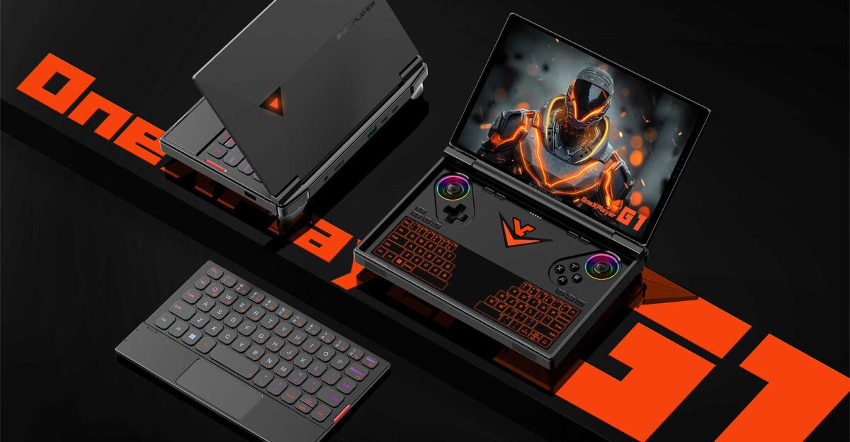 OneXPlayer G1: notebook de mão com teclado destacável tem preços e ...